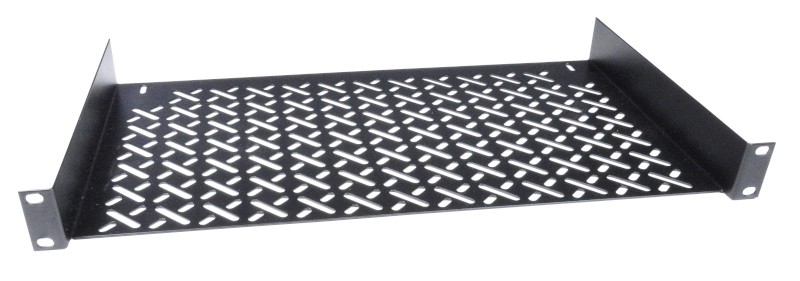 General Purpose 1RU Rack Tray Universal Shelf Rackmount Extenders